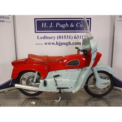 Ariel Leader motorcycle. 1961. 250cc Runs and rides, last ridden in ...