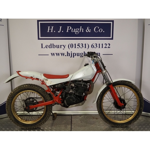 Yamaha TY250 trials bike. 246cc Frame No. 59N-000965 Engine No. 59N ...