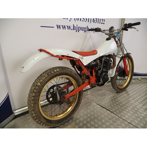 Yamaha TY250 trials bike. 246cc Frame No. 59N-000965 Engine No. 59N ...