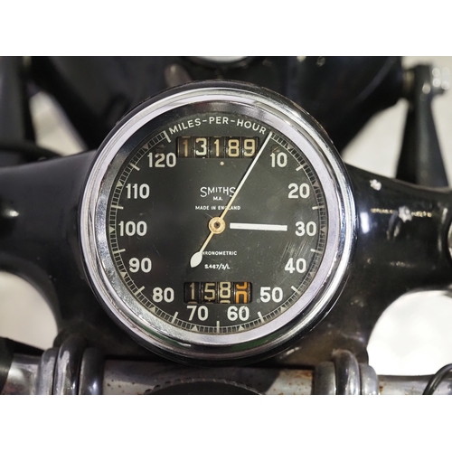 Ariel Square Four Mk1 motorcycle. 1951. 1000cc Frame No. OC101 Engine ...