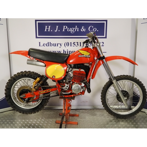 Honda CR250 Red Rocket motocross bike. 1979. 250cc Frame No. CR250R ...