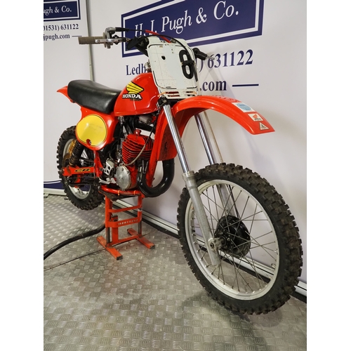 Honda CR250 Red Rocket motocross bike. 1979. 250cc Frame No. CR250R ...