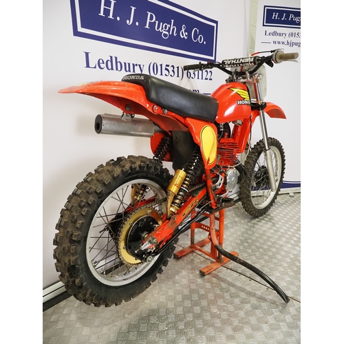 Honda CR250 Red Rocket motocross bike. 1979. 250cc Frame No. CR250R ...
