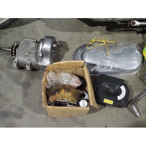 Diesel single cylinder chopper project. Fitted with brand new engine. C ...