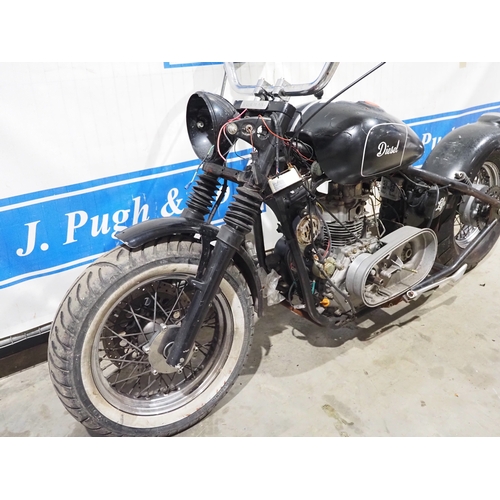 Diesel single cylinder chopper project. Fitted with brand new engine. C ...