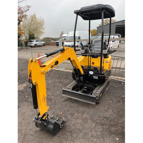 JPC KV15 Mini digger, unused. 2025