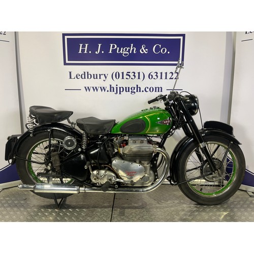 Ariel Square Four Mk1 motorcycle. 1951. 1000cc Frame No. OC101 Engine ...