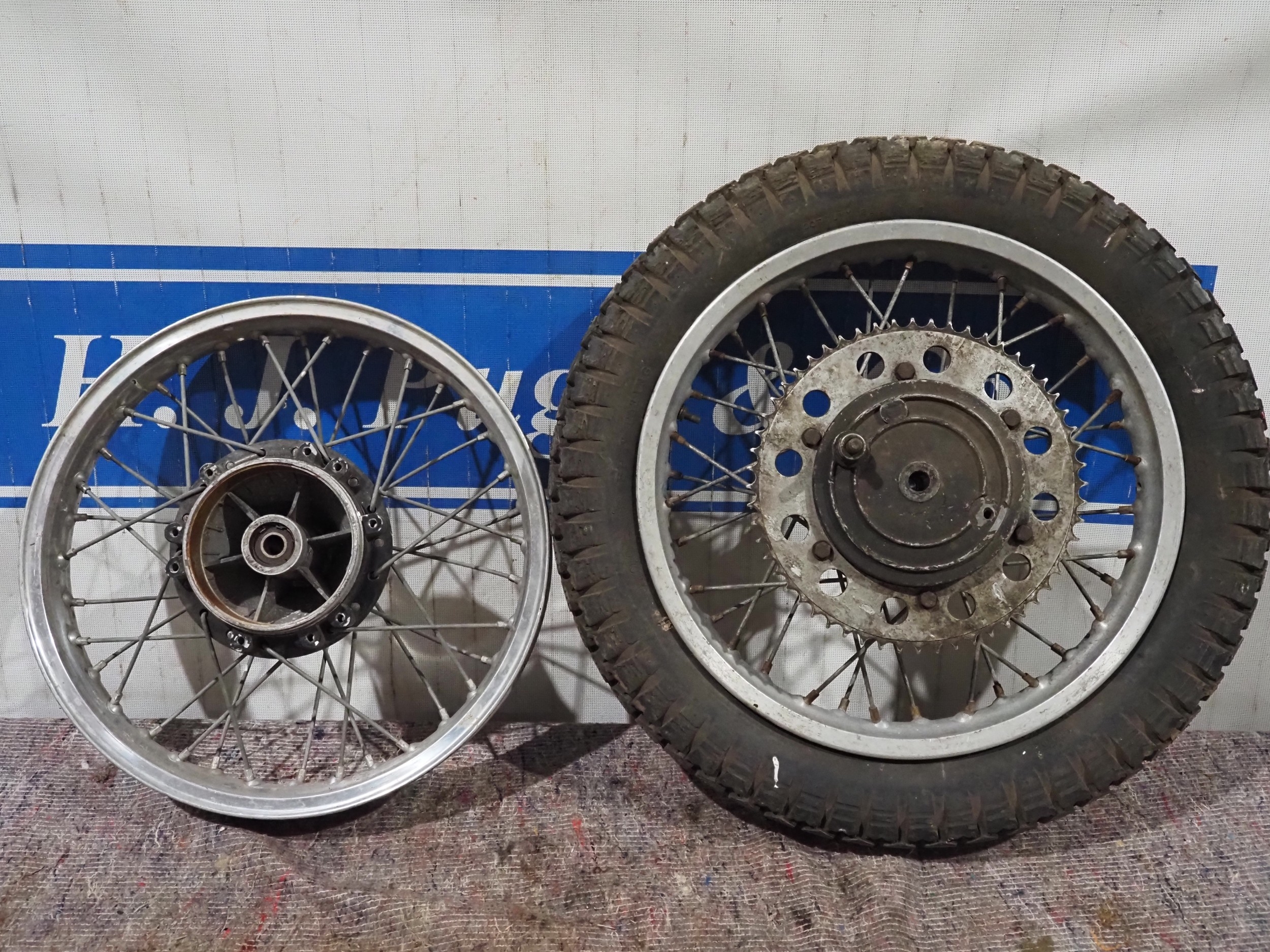 Grimeca conical hub rear wheels - 2