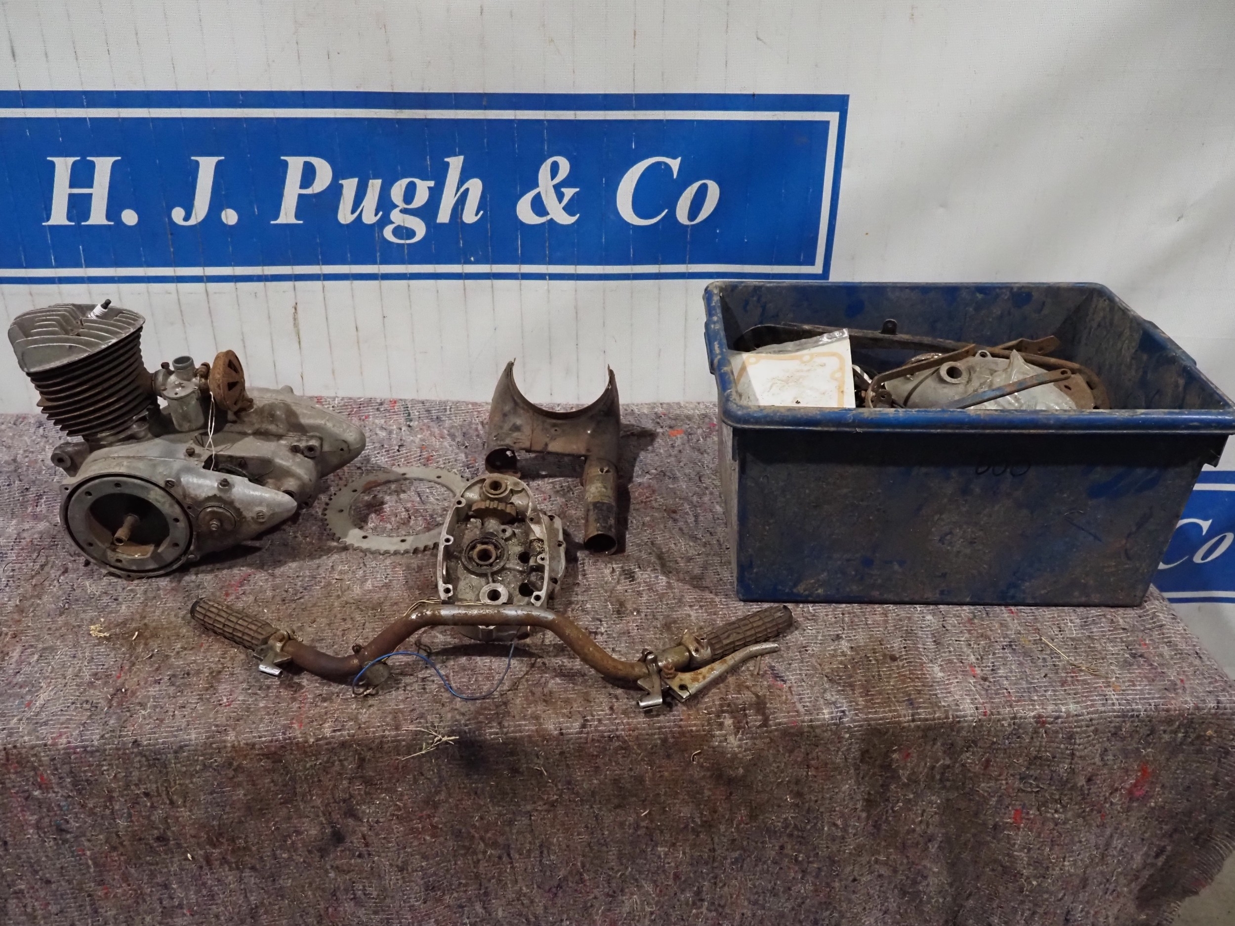 BSA Bantam engine and other BSA spares