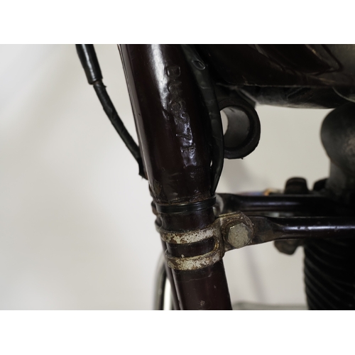 Ariel Huntmaster motorcycle. 1955. 650cc Frame No. DU6271 Engine No ...