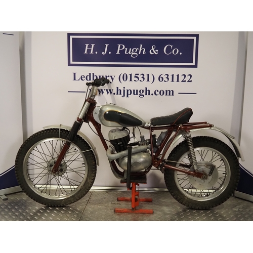 James trials motorcycle. Engine No. 45202502 Engine turns over with ...