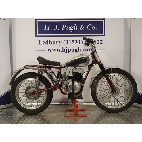 James trials motorcycle. Engine No. 45202502 Engine turns over with ...