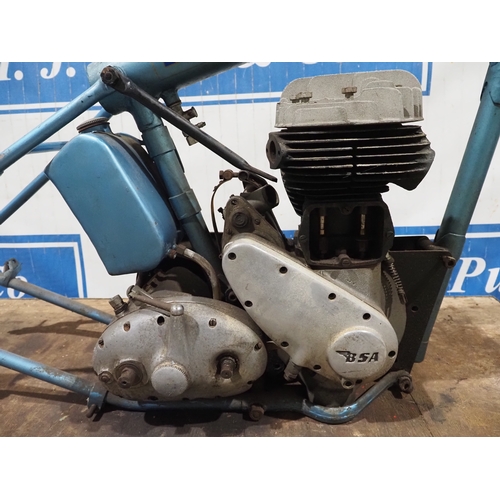 BSA M20 motorcycle frame, engine, gearbox and magneto Frame No. YM20 ...