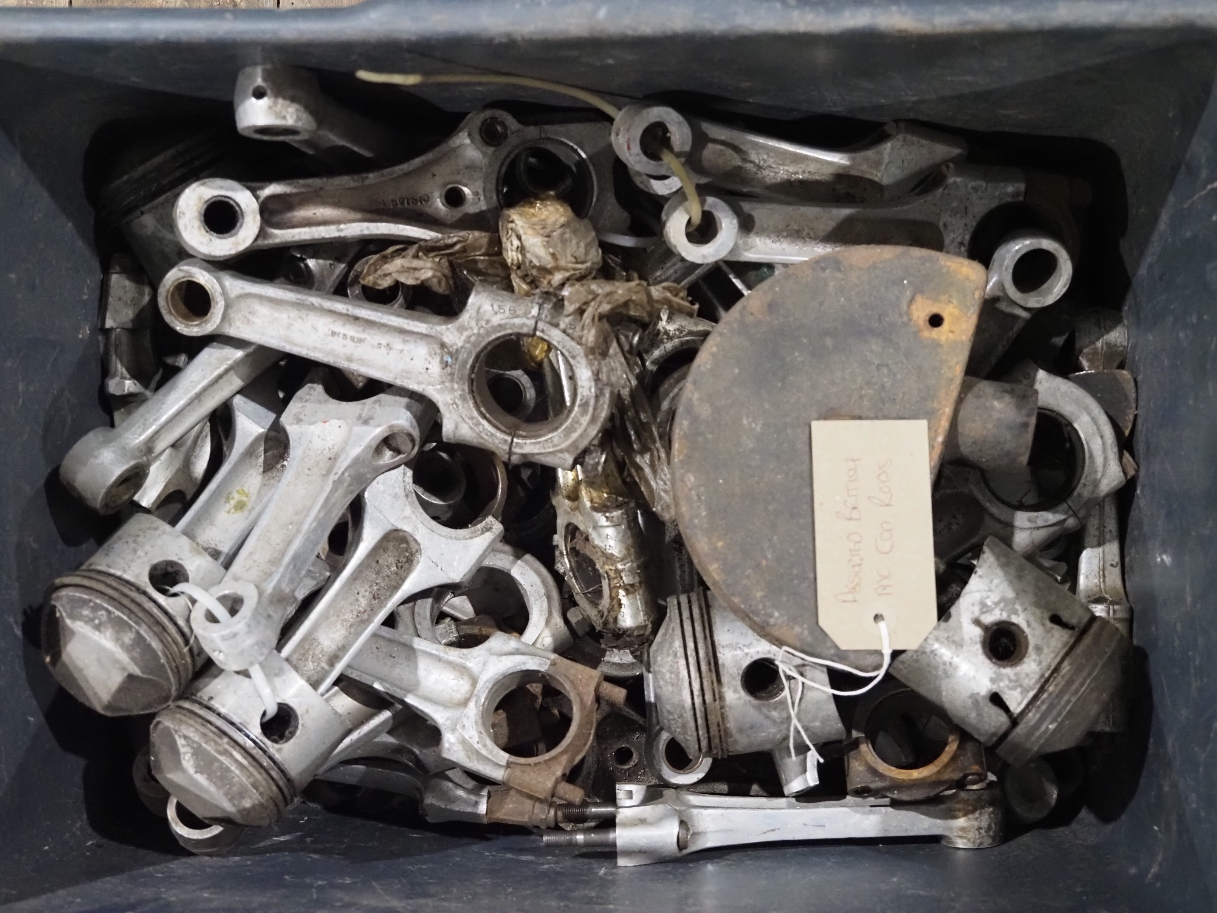 Assorted British con rods