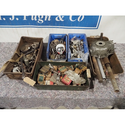 Assorted BSA A10 and pre war motorcycle spares