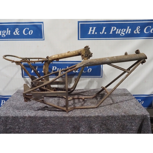 BSA A65 frame and drag frame