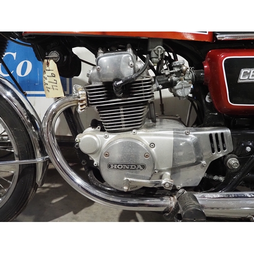 Honda CB200T motorcycle. 1974. 200cc. This bike is being sold as spares ...