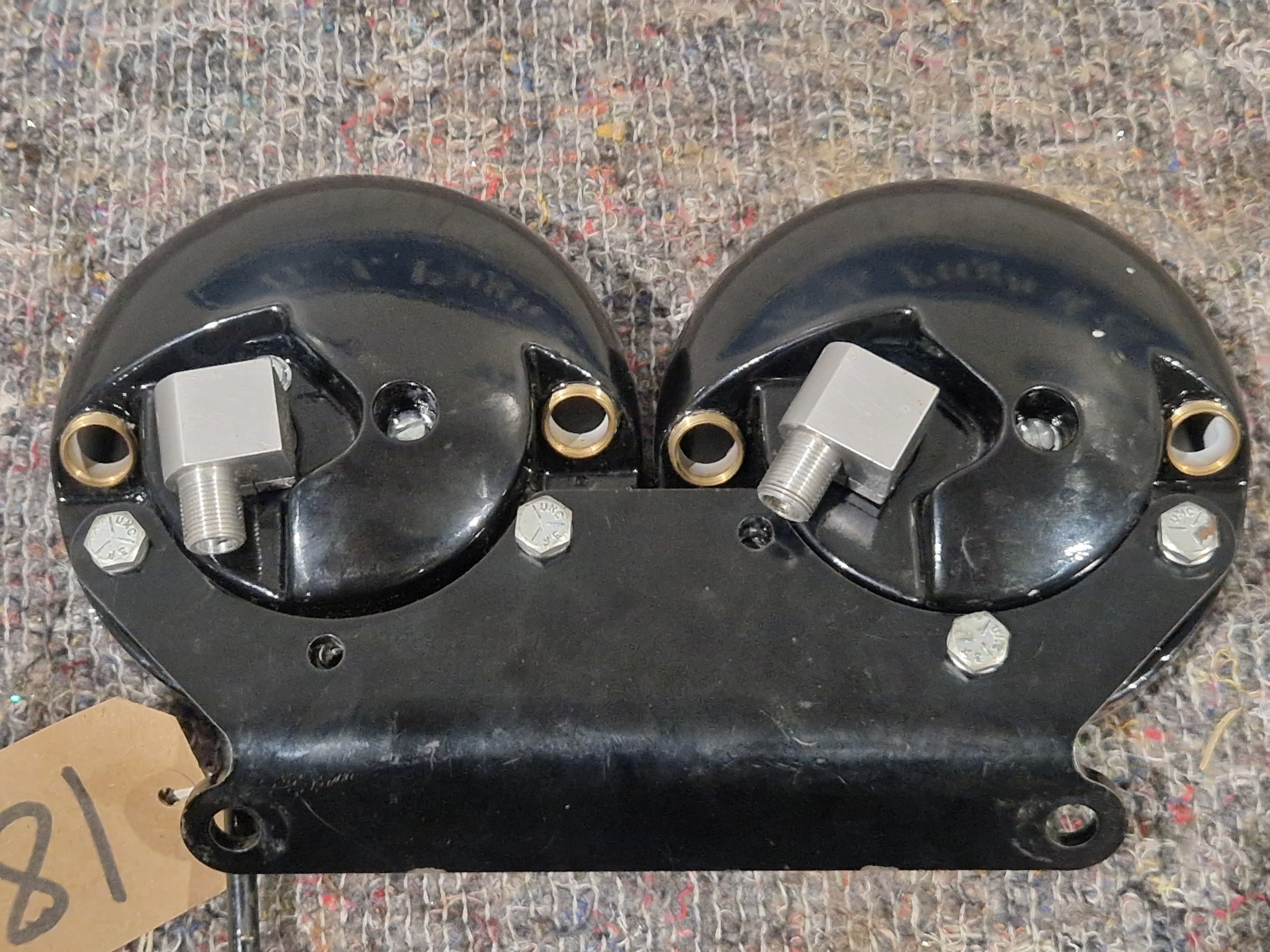 Vincent Black shadow 5" Smiths speedo and rev counter