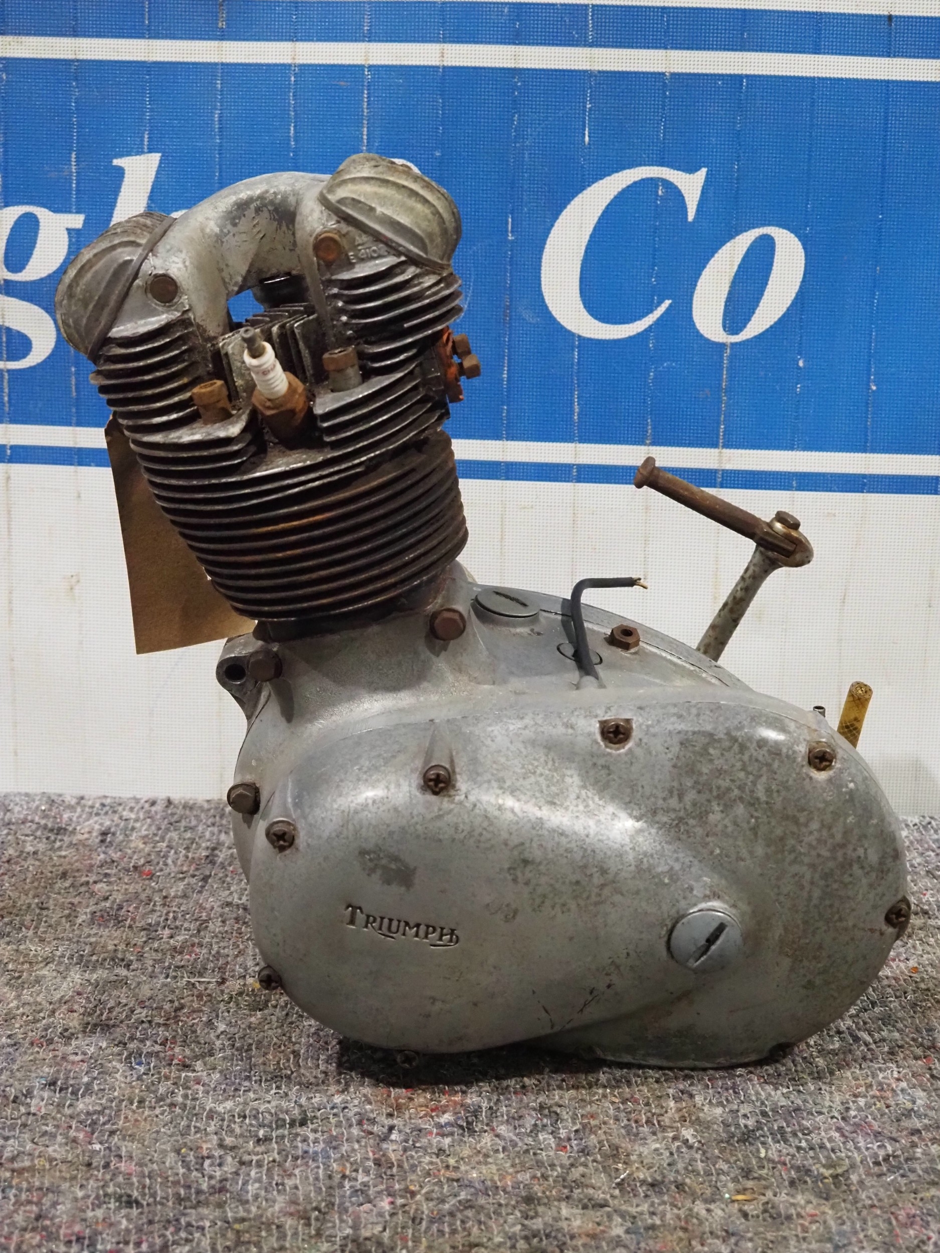 Triumph Tiger Cub Points in side engine . No. T20 900959