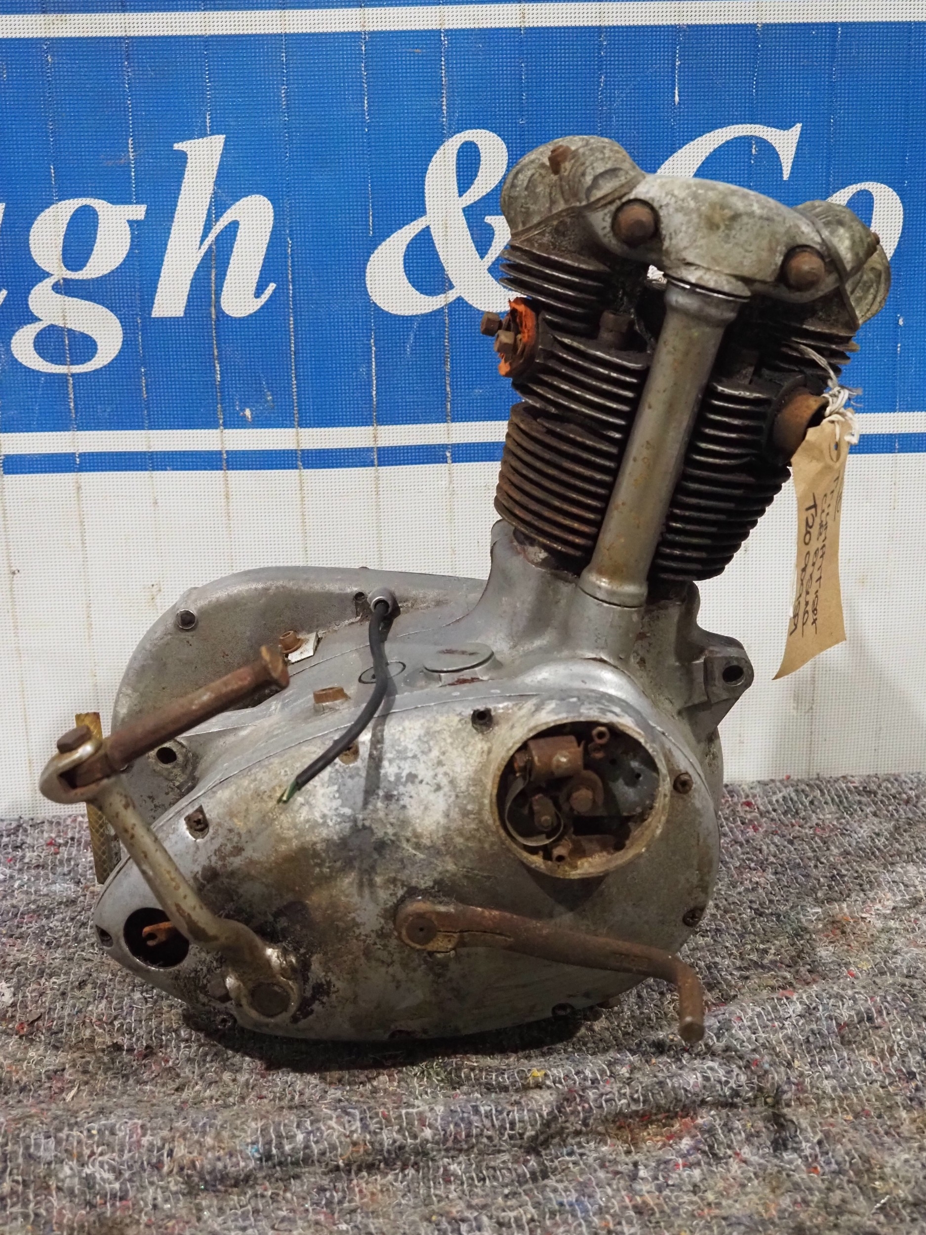 Triumph Tiger Cub Points in side engine . No. T20 900959