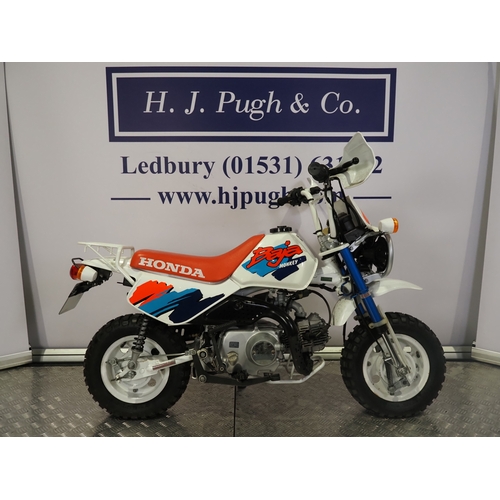 Honda Baja monkey bike. 1992/93. 50cc Frame No. Z50J-2102402 Engine No ...