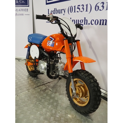 Honda Z50R monkey bike. 1986. 50cc Frame No. JH2AB0204GS707832 Engine ...