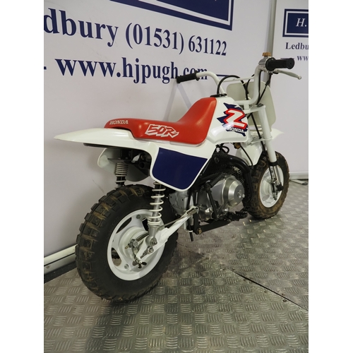 Honda Z50R monkey bike. 1996. 50cc Frame No. AB02-1300071 Engine No ...