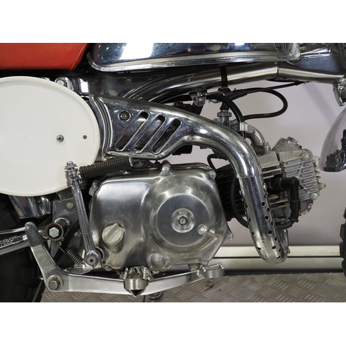 Honda Z50 Christmas special monkey bike. 1986. 50cc Frame No ...