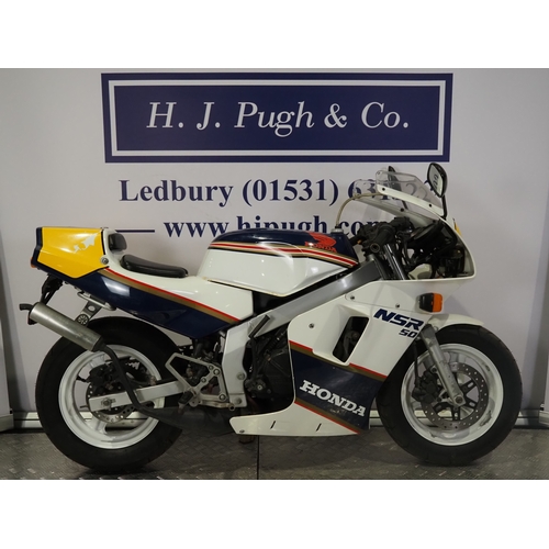 Honda NSR50 AC10 Mini racing motorcycle. 1989. 50cc Frame No. AC10 ...