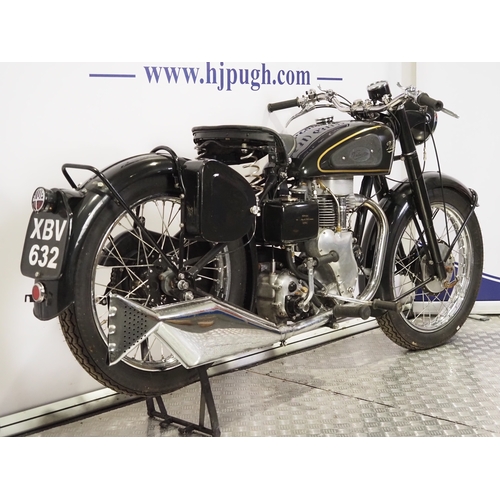 Velocette MAC motorcycle. 1952. 350cc Frame No. 11629 Engine No ...