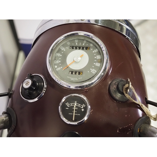 Triumph 5TA Speed Twin motorcycle. 1965. 500cc Frame No. 5TA H39738 ...