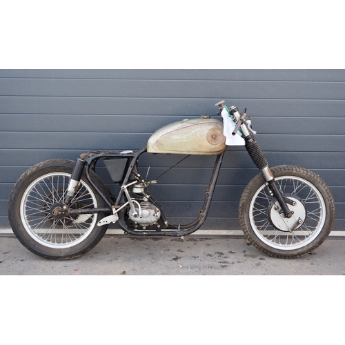 BSA Goldstar rolling chassis. Frame No. CB32.6500. Ex racer from the ...