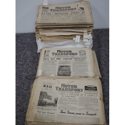 Large Quantity of Motor Transport newspaper dating from 1930's roughly ...
