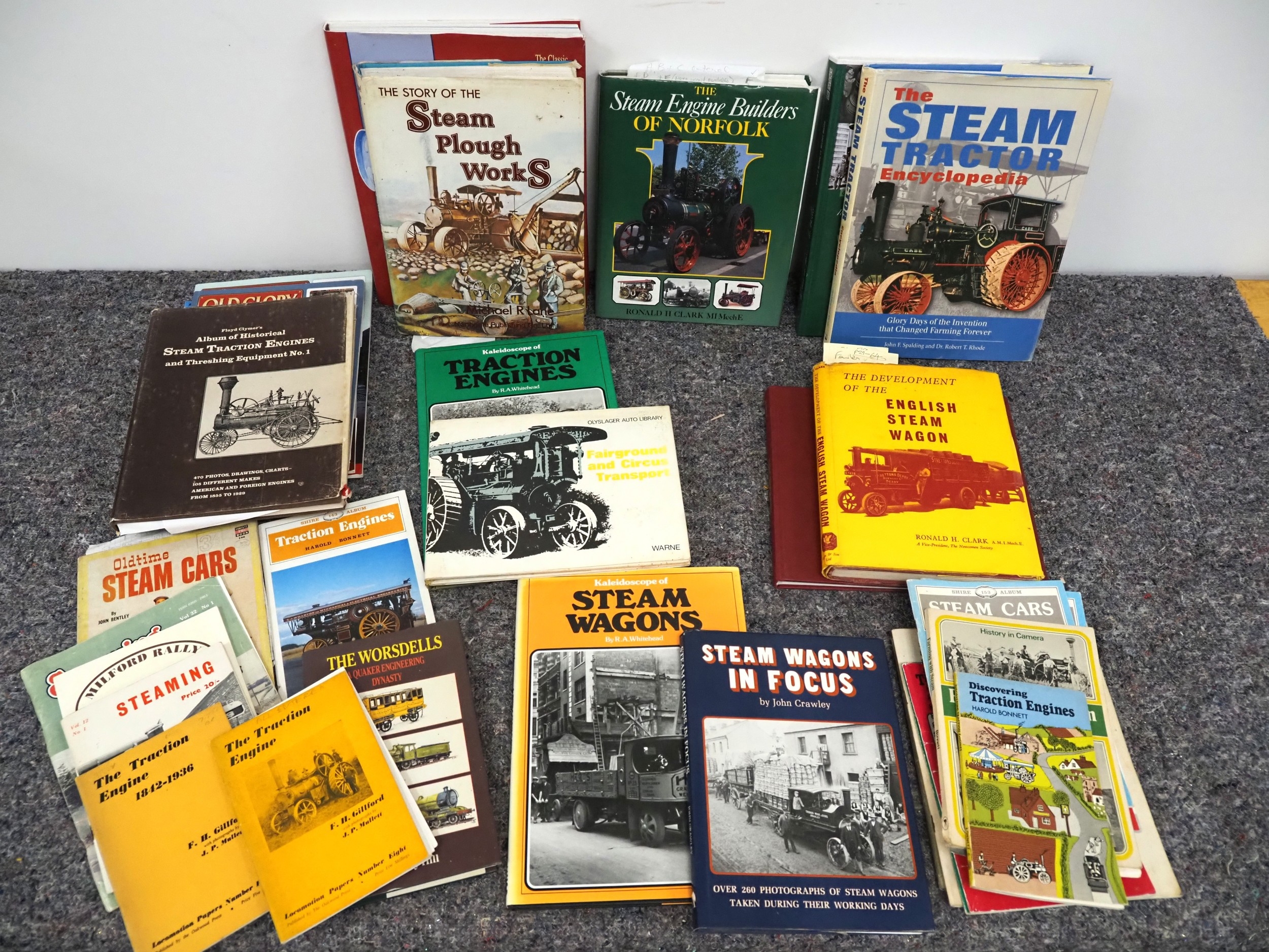 Assorted Steam Engine and Traction Engine books to include The Story Of ...