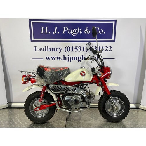 Honda Z50 30th Anniversary monkey bike. 1997. 50cc Frame No. Z50J ...
