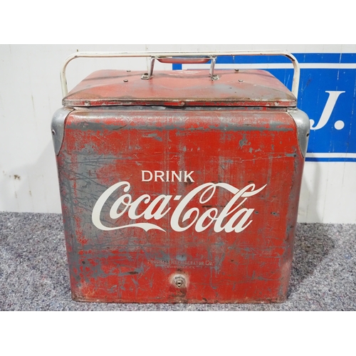 Early Coca Cola cool box