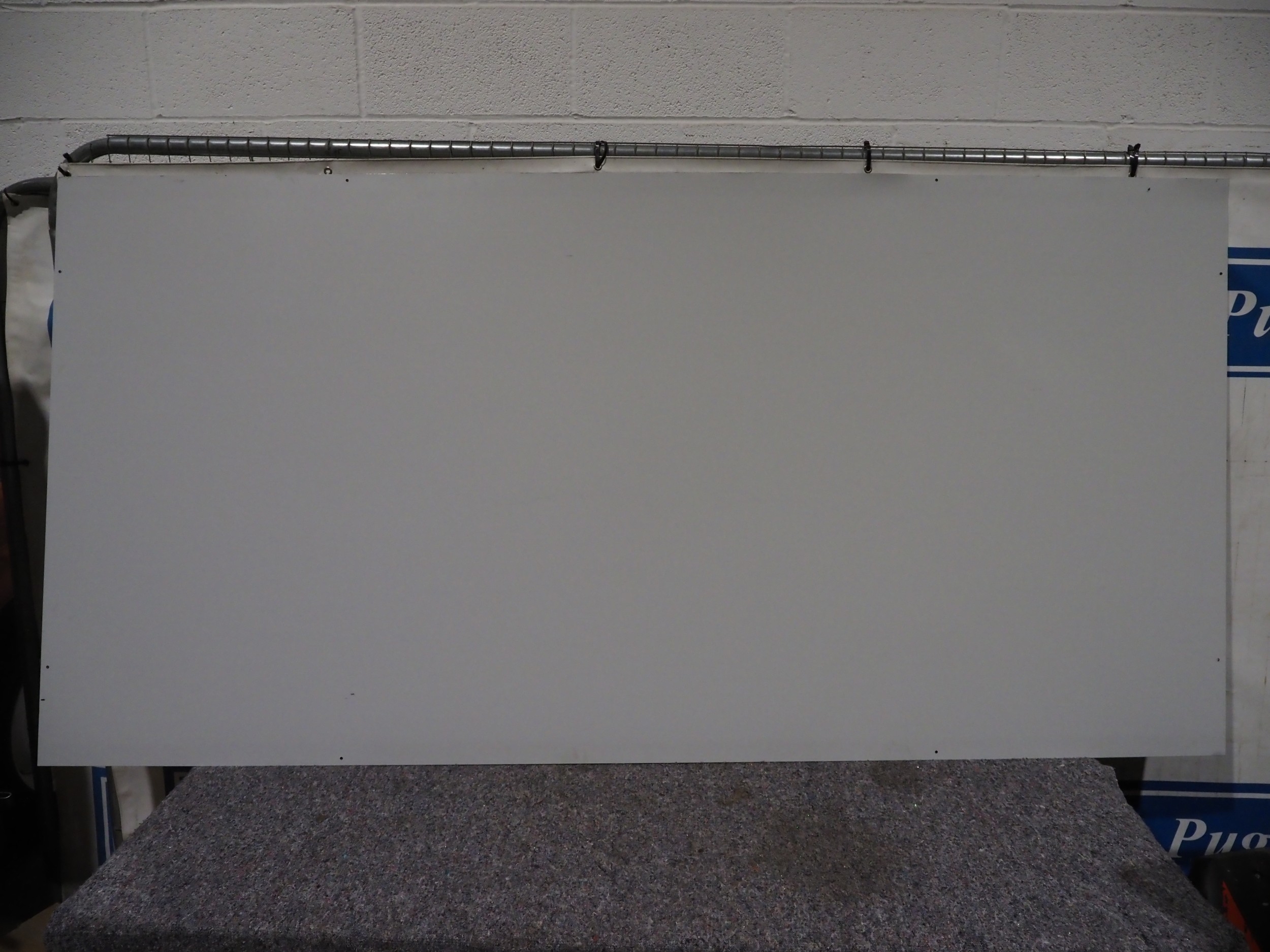 Modern plastic sign - Blackstone Oil Engines 48" x 96"