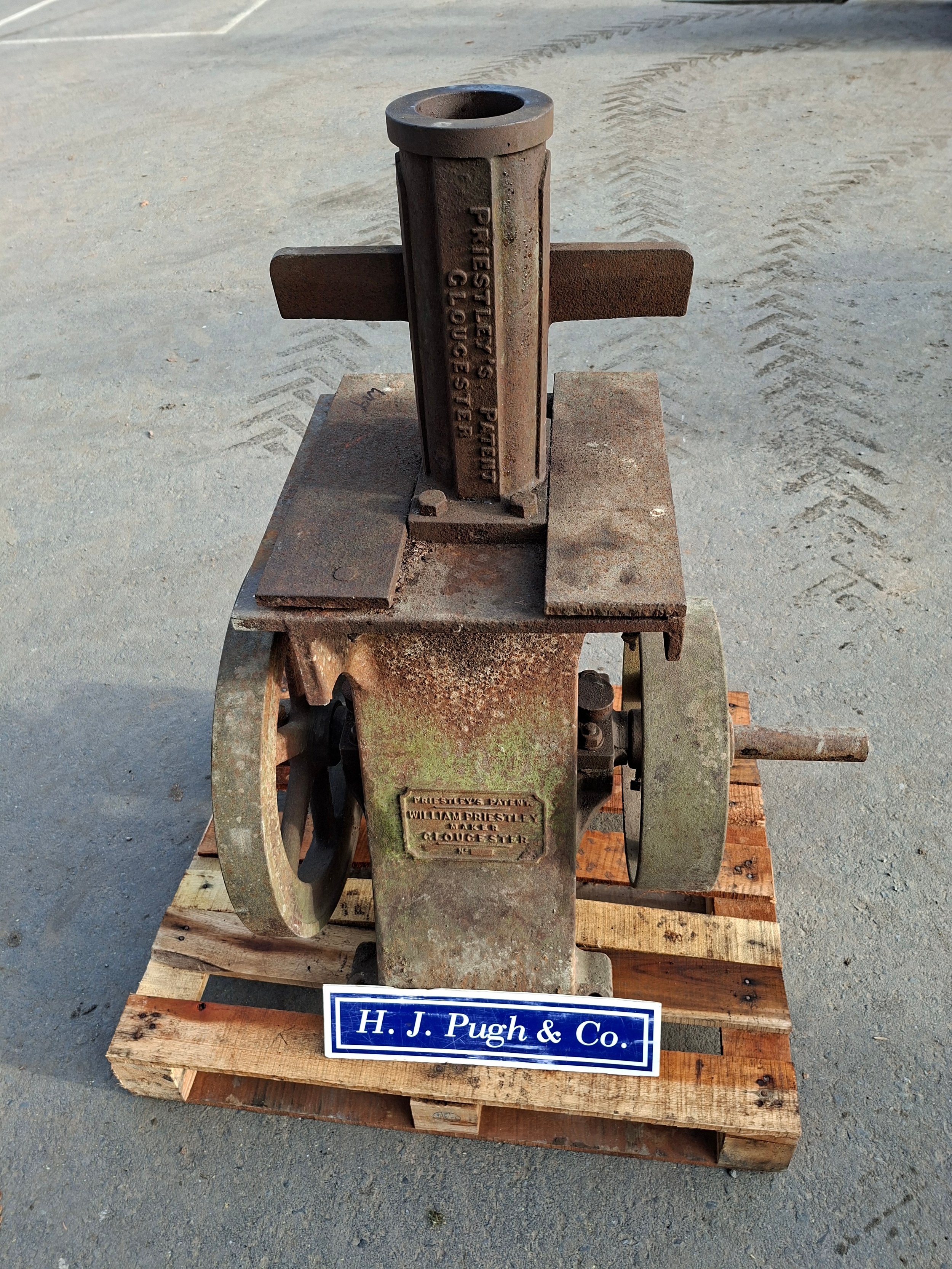 Preistley's Petent Gloucester wood splitter