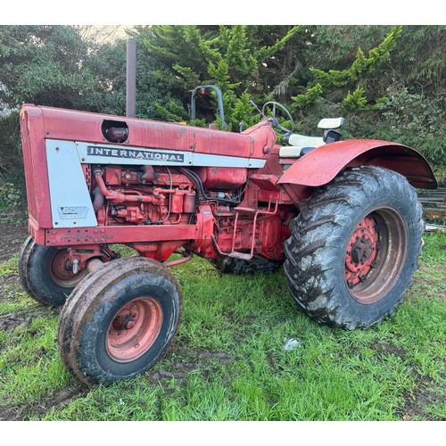 International 806 diesel tractor. Runs and drives, full engine rebuild ...
