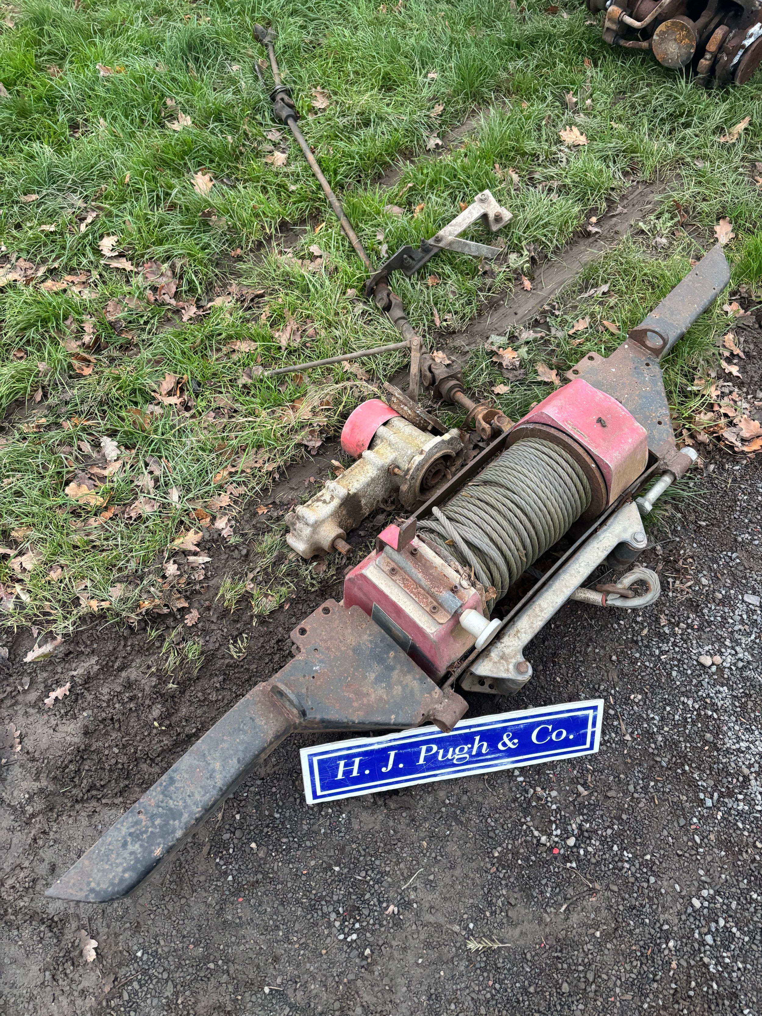 Land Rover PTO winch