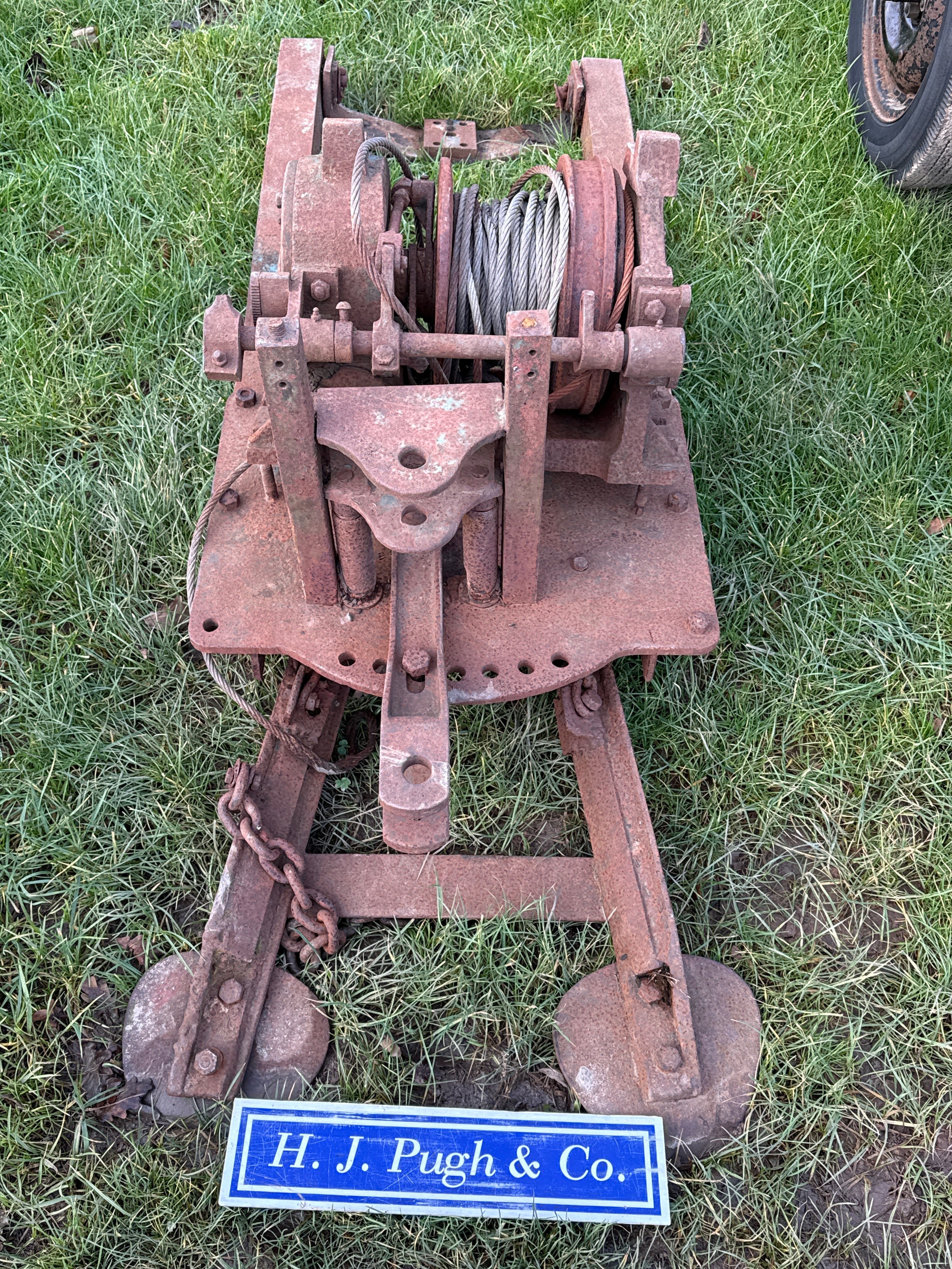 Fordson Major winch