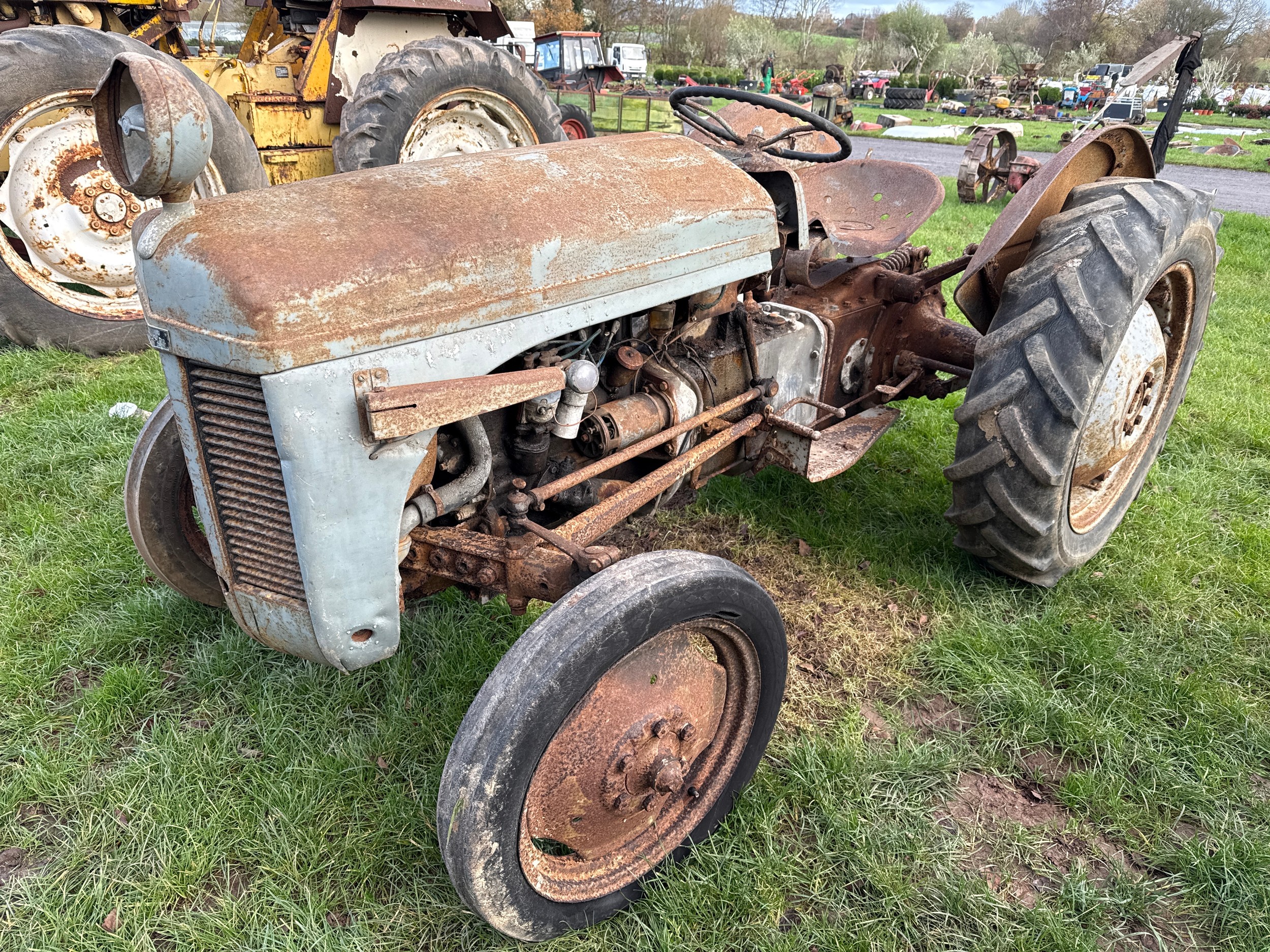 Ferguson TEA20 petrol tractor. Non-runner