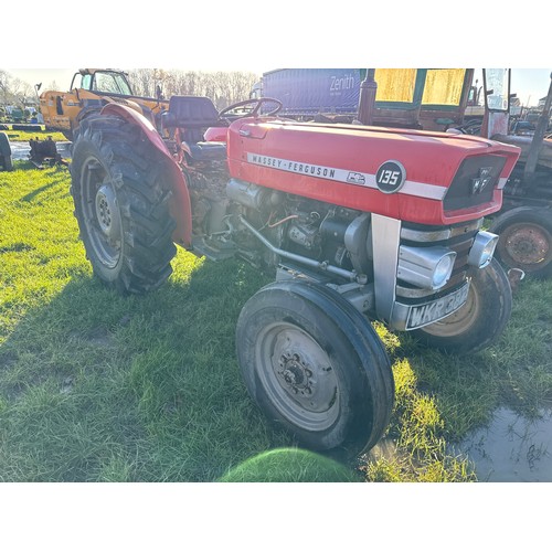 Massey Ferguson 135 narrow tractor. Good runner
