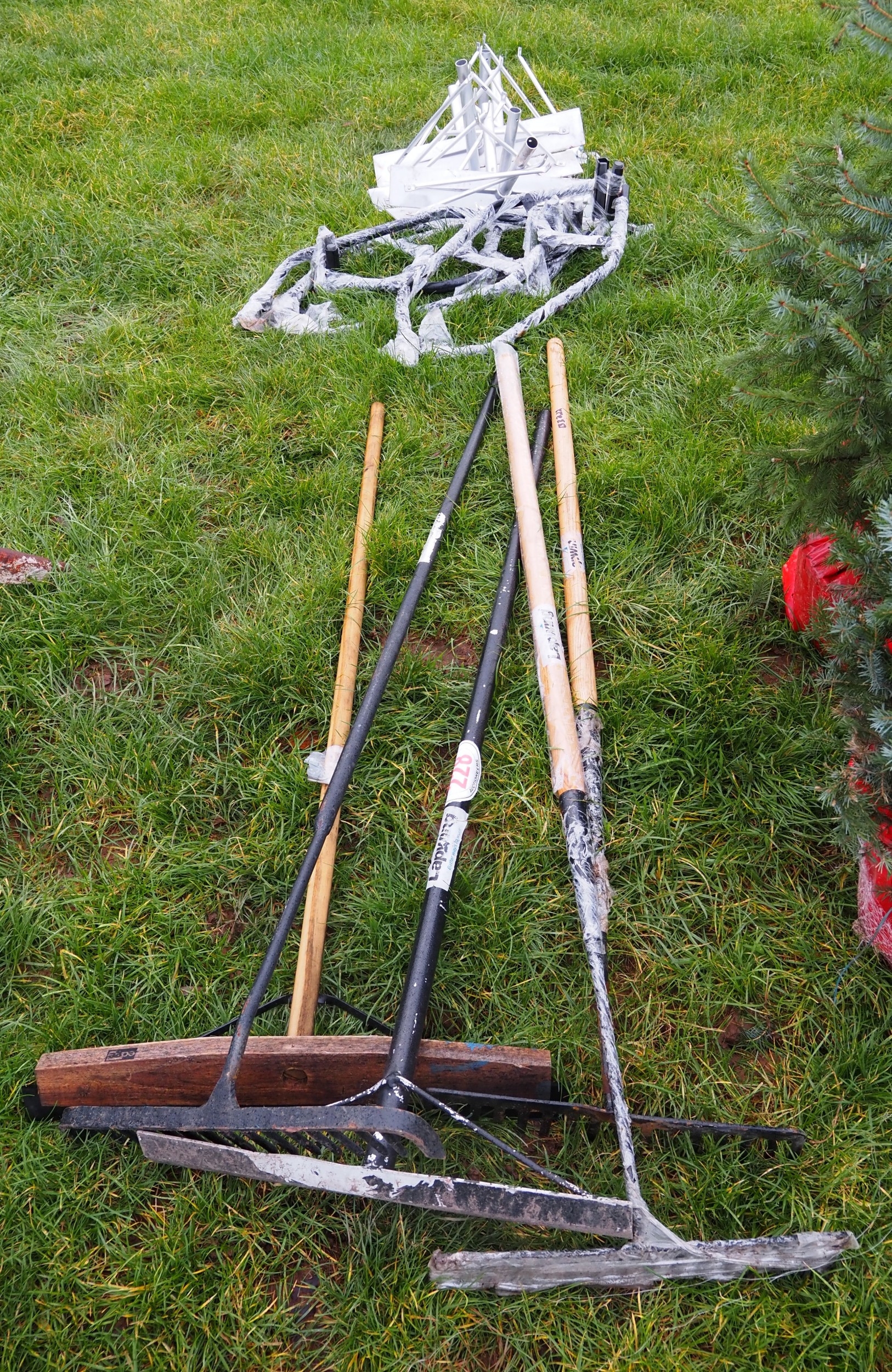 Rakes, rake heads, etc.