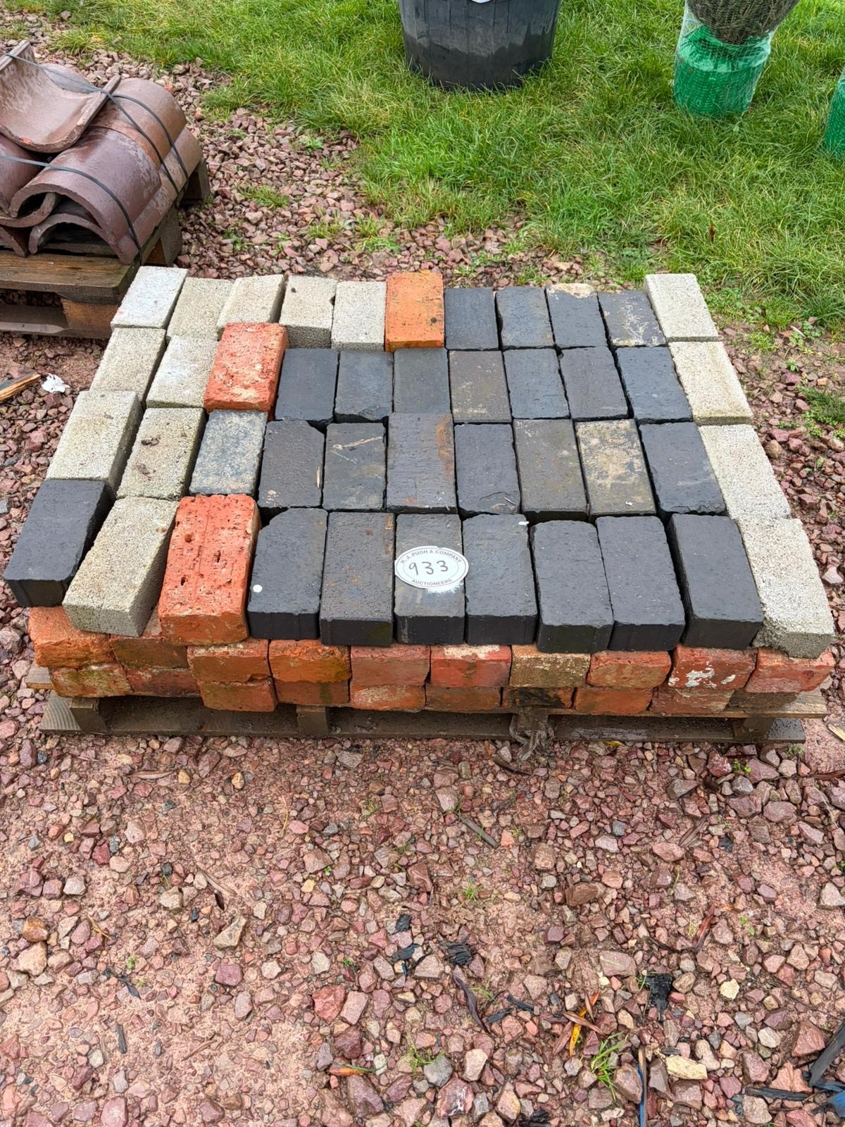 Pallet of bricks
