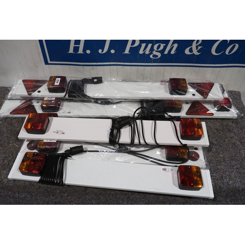 Assorted trailer boards - 7