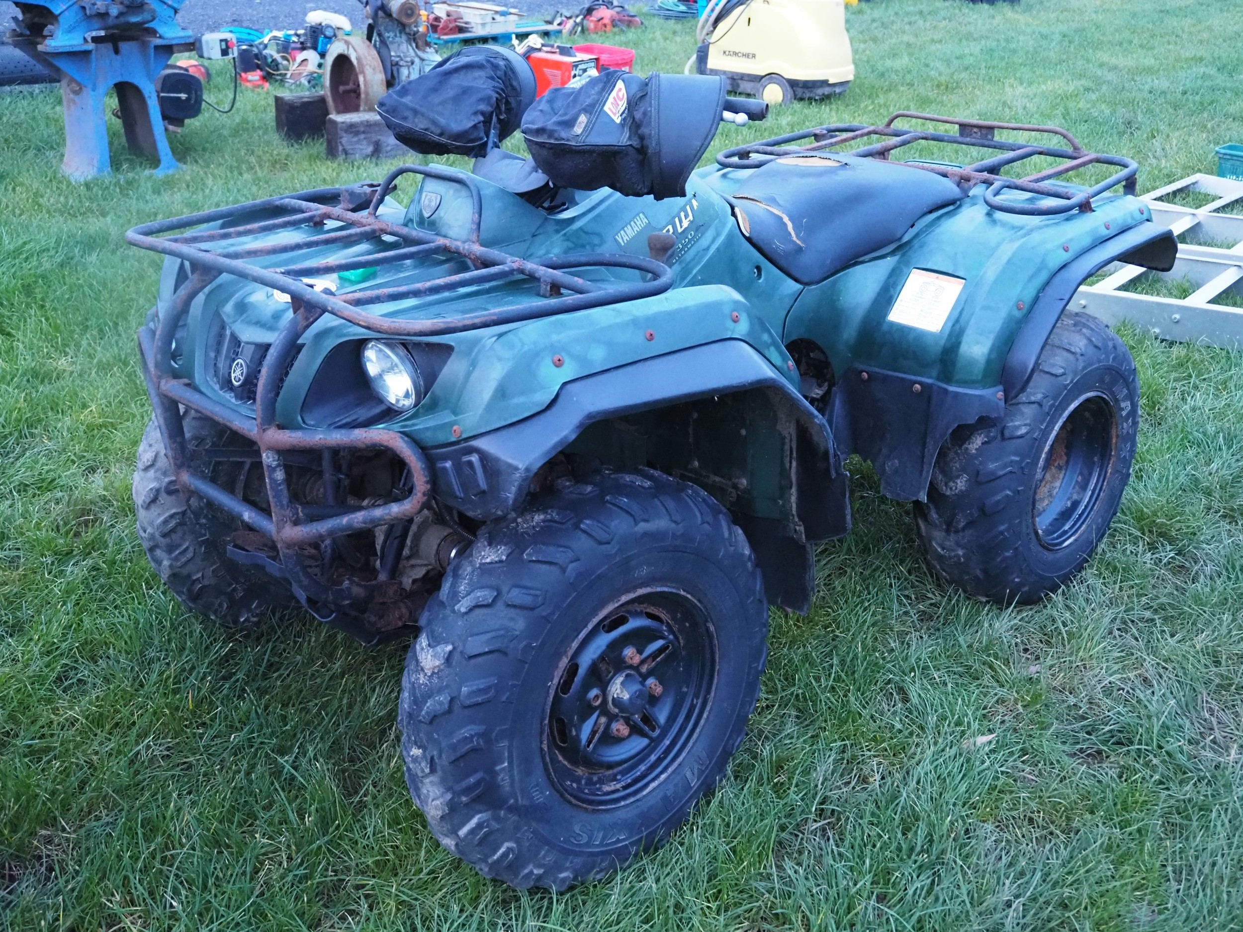 Yamaha Bruin 350 Ultramatic 4wd quad bike. Key in office