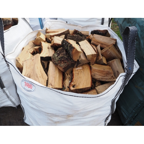 Split oak offcuts