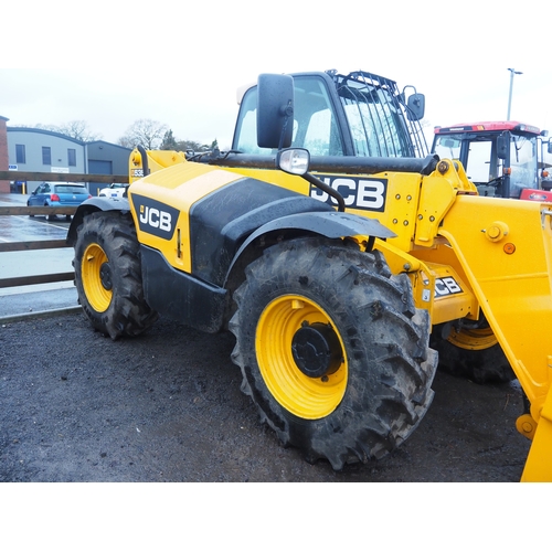 JCB 535-95 telehandler, 2013. Key in office