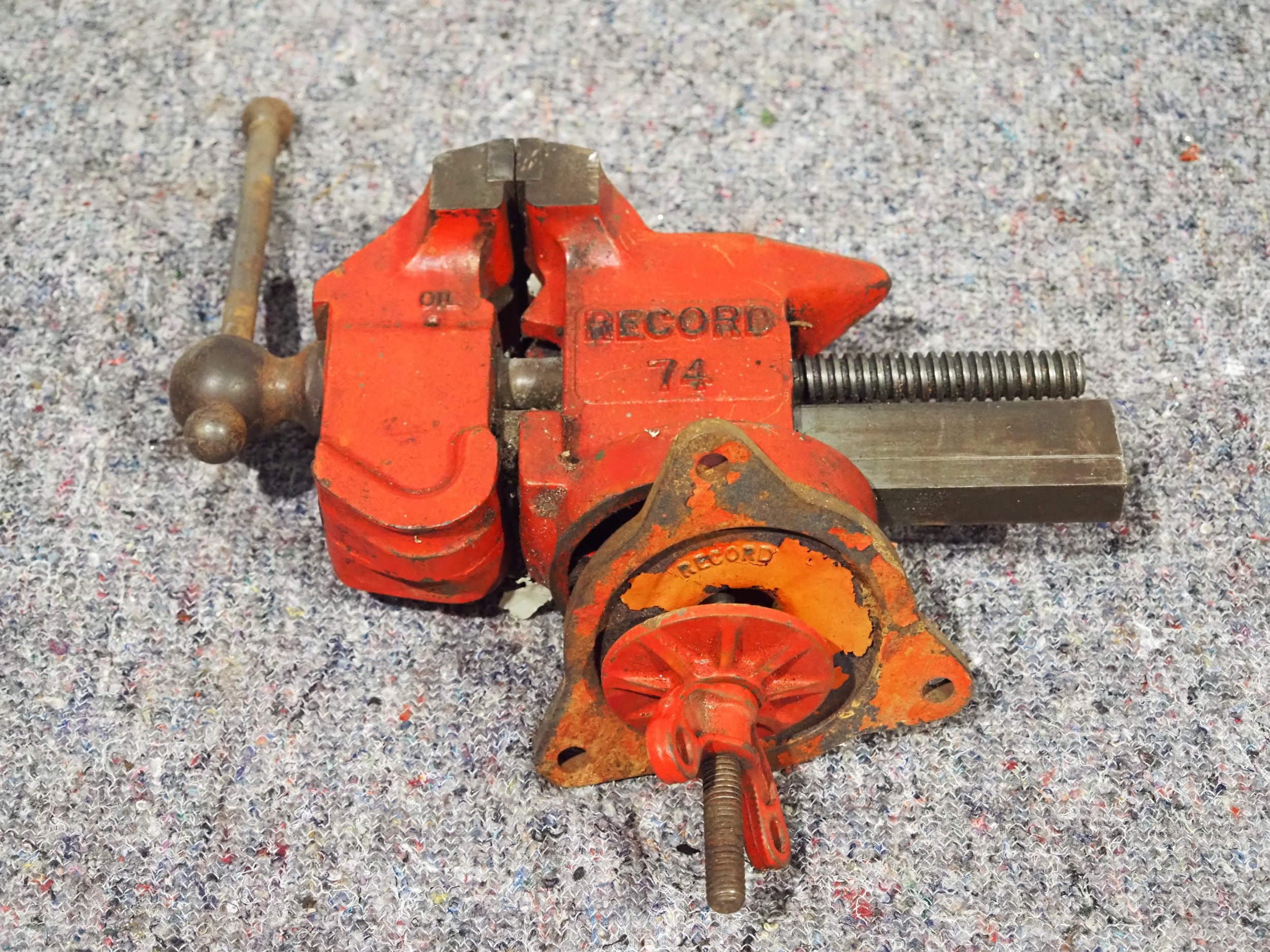Record No.74 swivel vice
